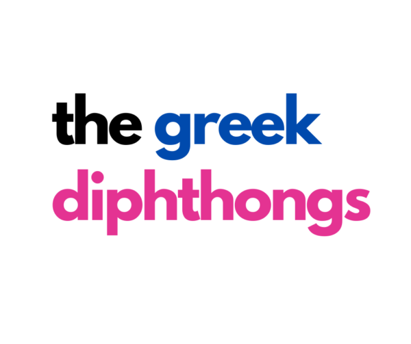 The Greek Alphabet and Diphthongs: Full Pronunciation Guide
